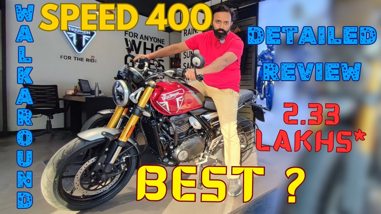 Is The Triumph Speed 400 The Ultimate Daily Commuter? | Walkaround ...