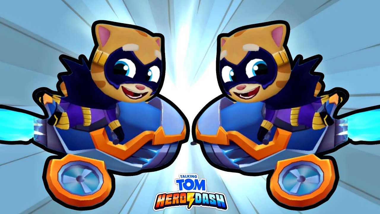 Talking Tom Hero Dash - Ginger - Full screen - Gameplay, Android - LILU ...