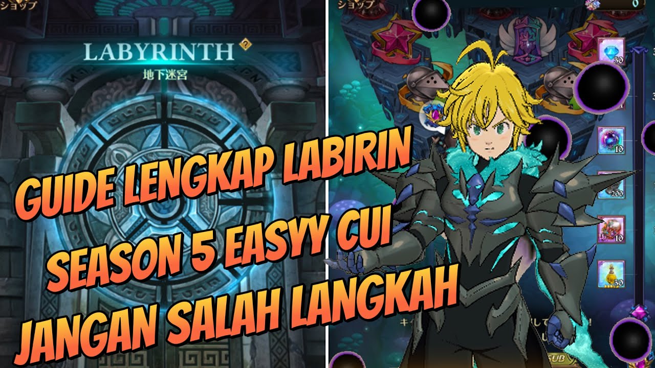 Guide Labirin Season 5 Floor 1,2,3 Lengkap Sampai Inti BUMI !! Costume ...