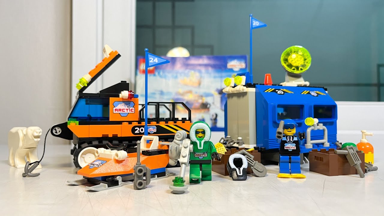 레고 시티 6520 북극 정비세트 | LEGO Mobile Outpost - YouTube