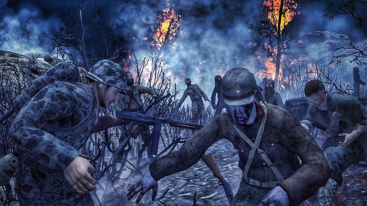 Japanese Zombie attack on Iwo Jima | Call to Arms - Gates of Hell ...