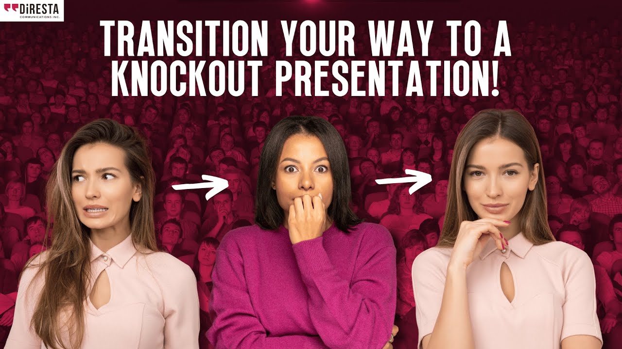 Transition Your Way to a Knockout Presentation | Public Speaking - YouTube