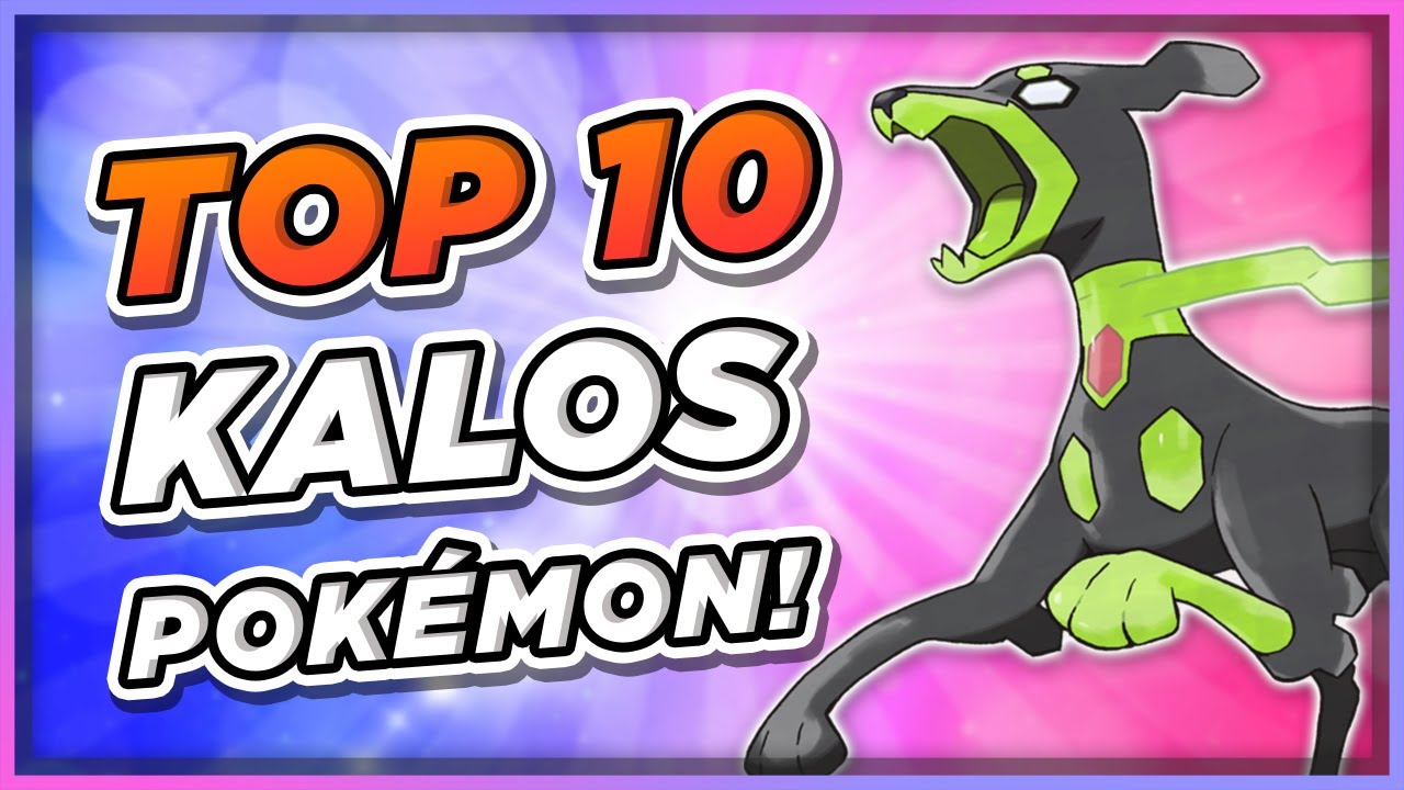 TOP 10 Kalos Pokémon! - YouTube
