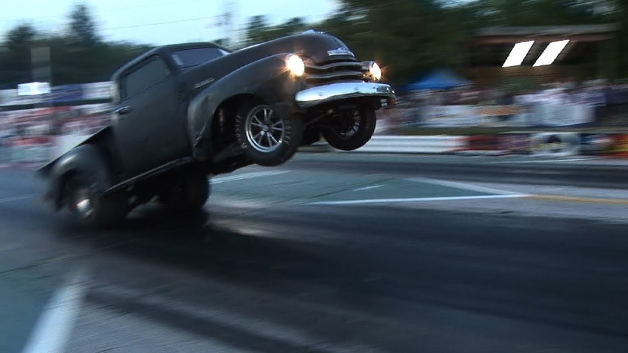 JJdaBoss in Ole' Heavy Truck on the BUMPER with Lady Passenger - YouTube