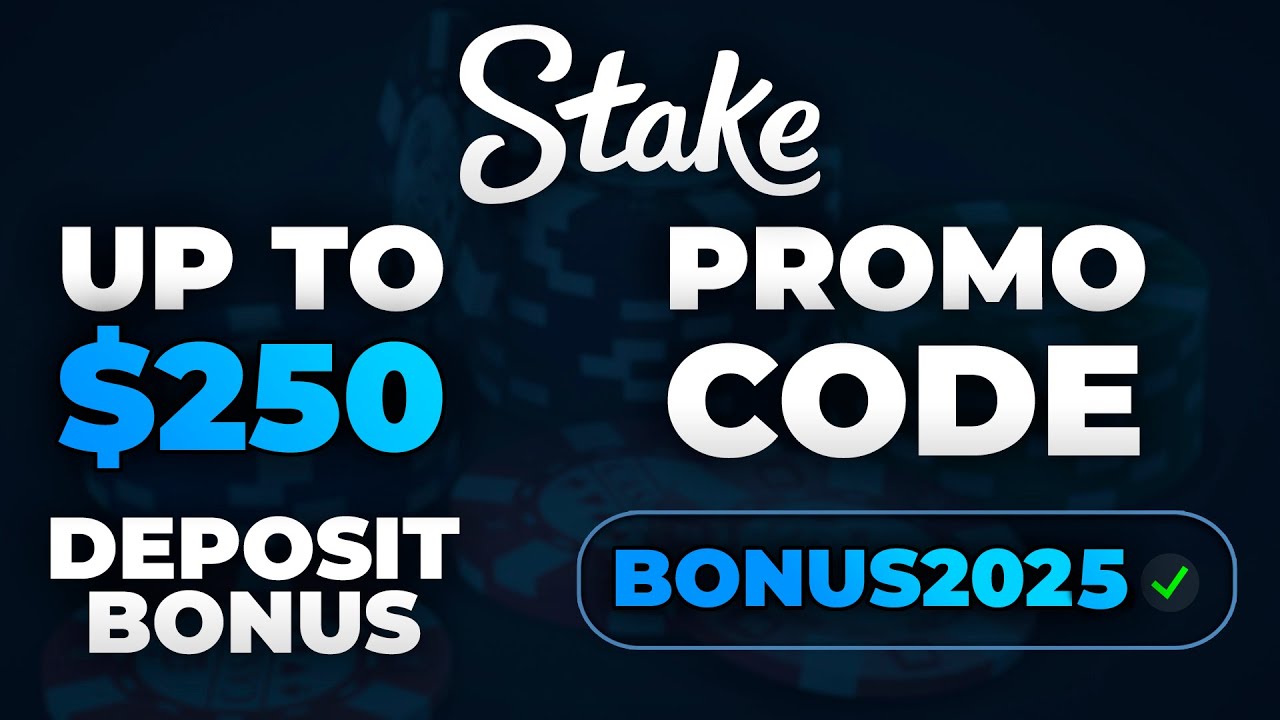 Stake Promo Code Deposit Bonus Up To $250 - YouTube