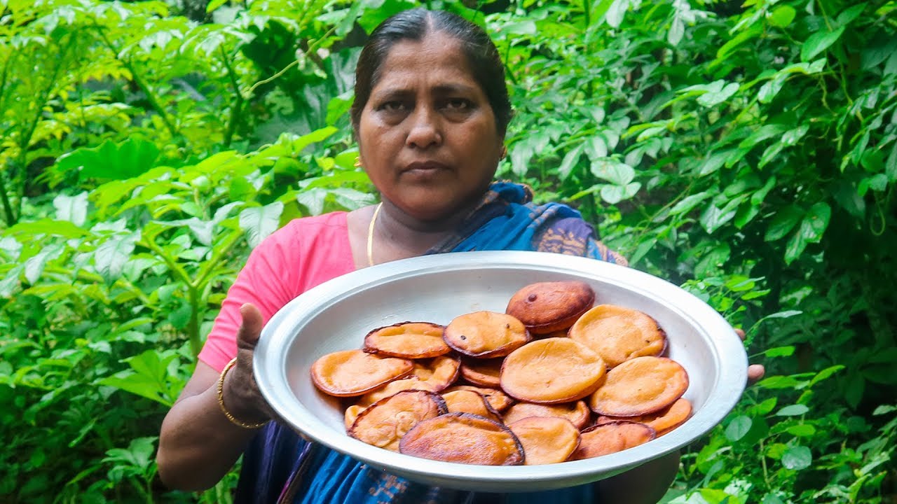 Traditional Pitha/Cake: Bengali Pakan Pitha Making Recipe by Village ...