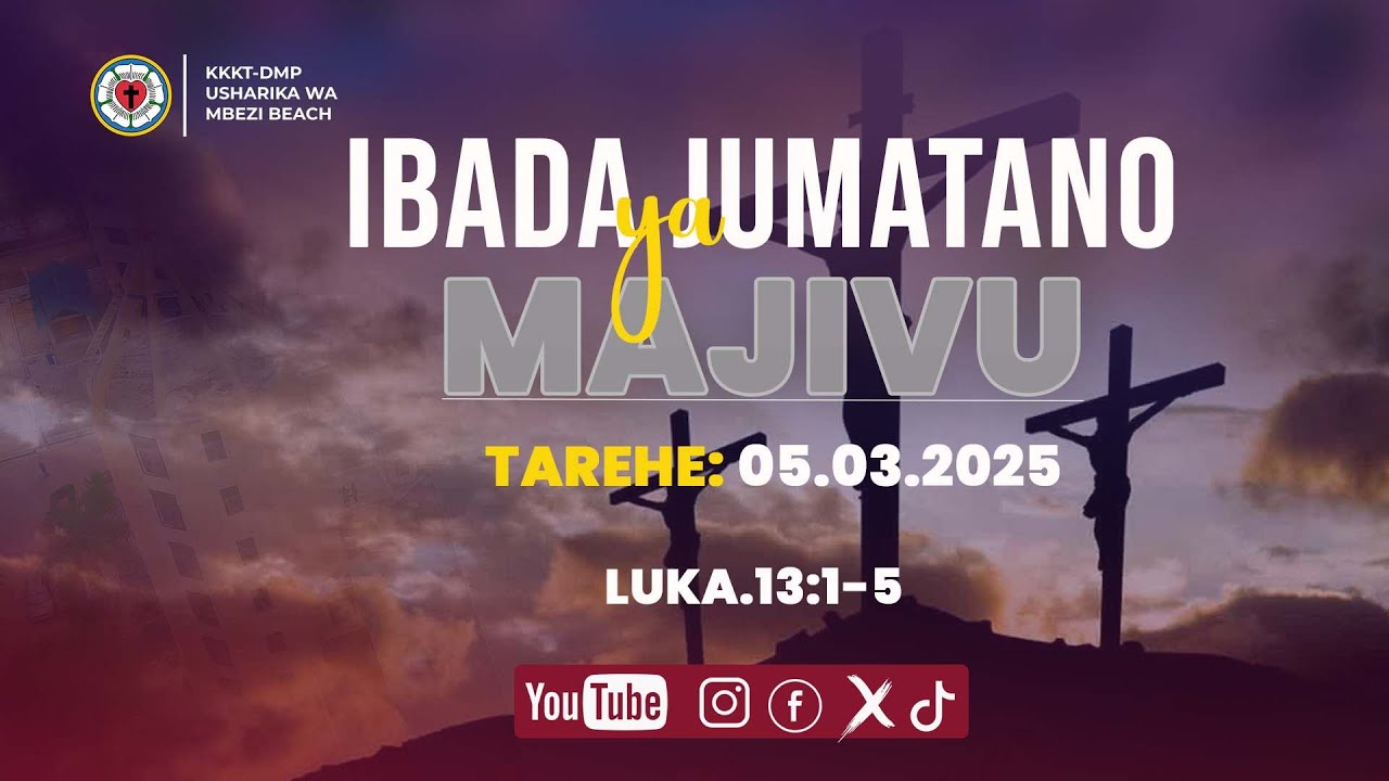 IBADA YA JUMATANO YA MAJIVU 12.03.2025 - YouTube