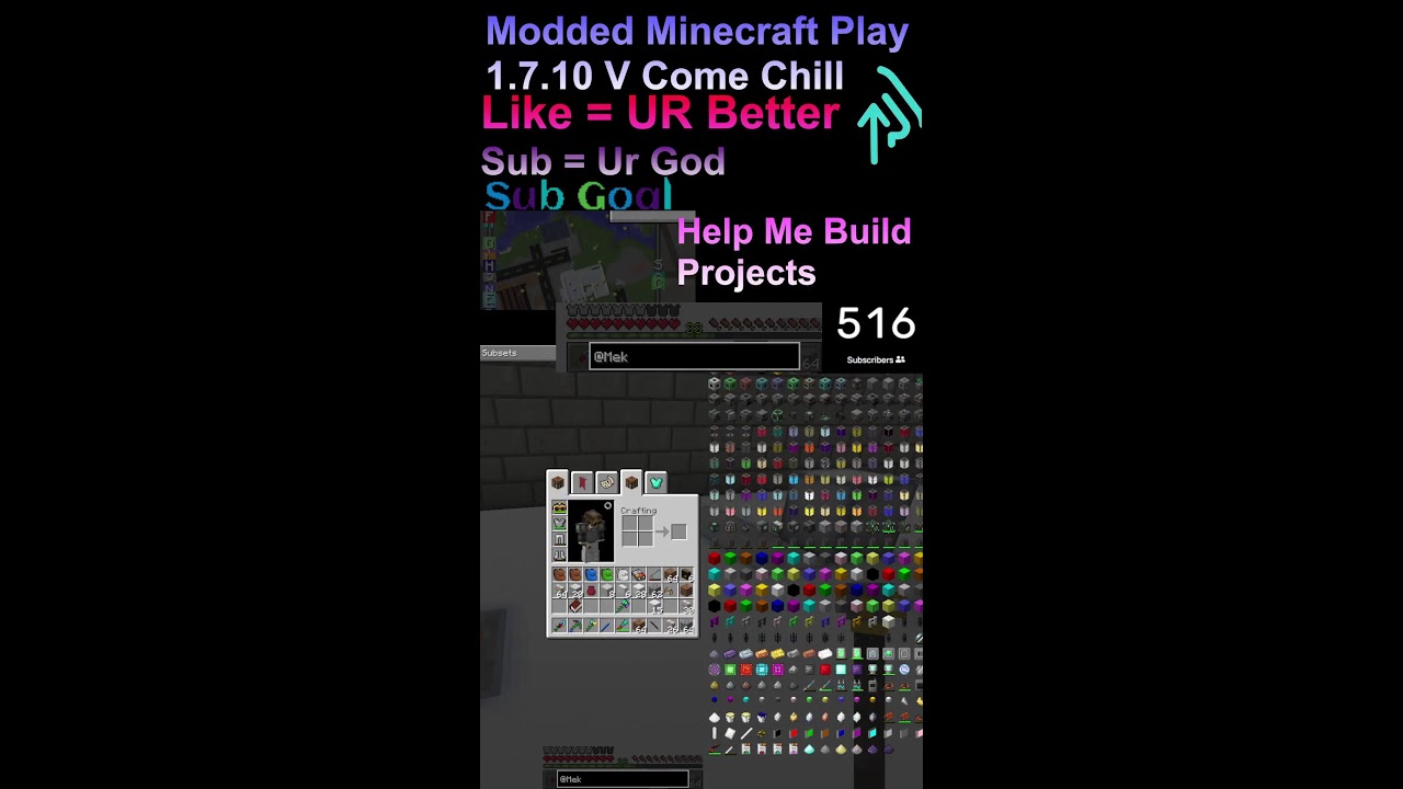 Live - MODDED MINECRAFT?! Help Me Build Projects #shorts #brainrot # ...