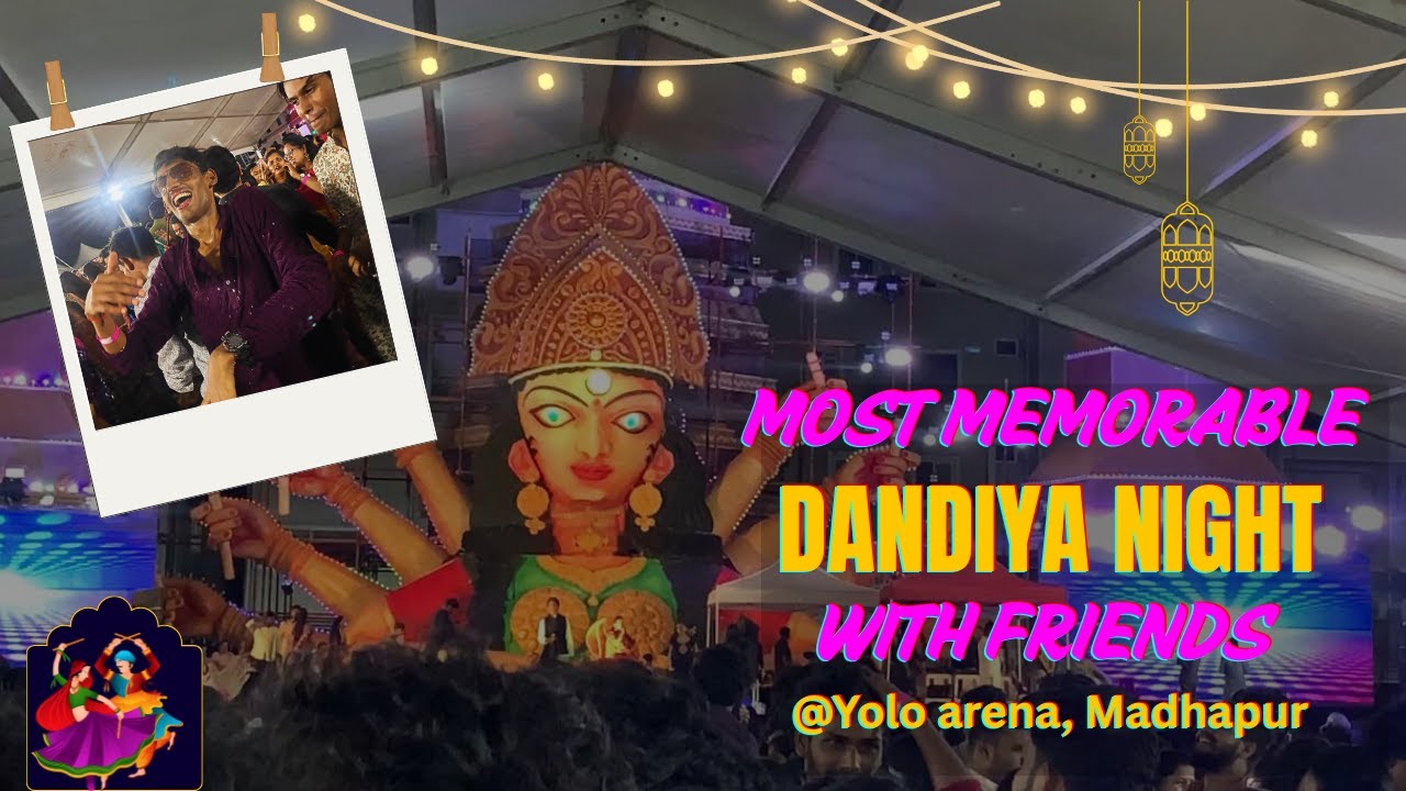 Unforgettable Dandiya Night 2025 🎉 | Navrathri Celebration @ YOLO Arena ...