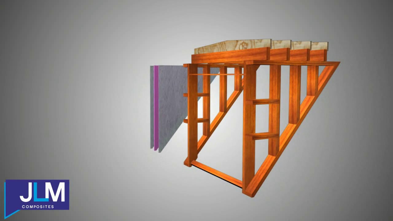 JLM Composites GRP Dormer Installation - YouTube