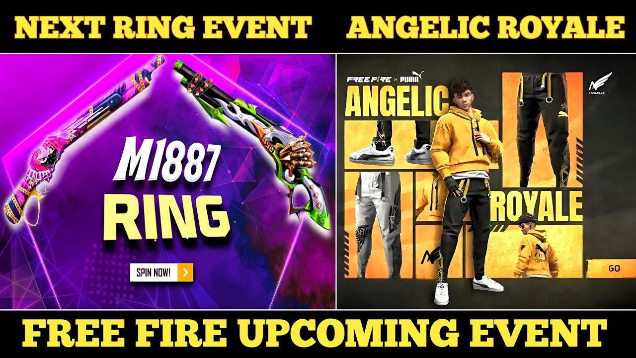 M1887 RING EVENT ANGELIC ROYALE|FREE FIRE NEW EVENT|FF NEW EVENT TODAY ...