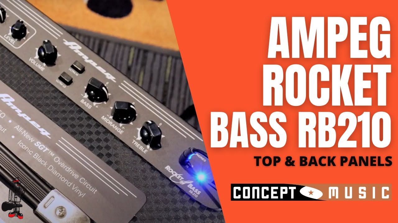 Ampeg Rocket Bass RB210 - Top and Back Panels | Concept Music - YouTube
