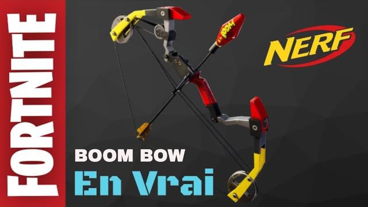 NERF 2021 NEW FORTNITE TNTINA'S KA BOOM BOW UNBOXING En FRANCAIS - YouTube