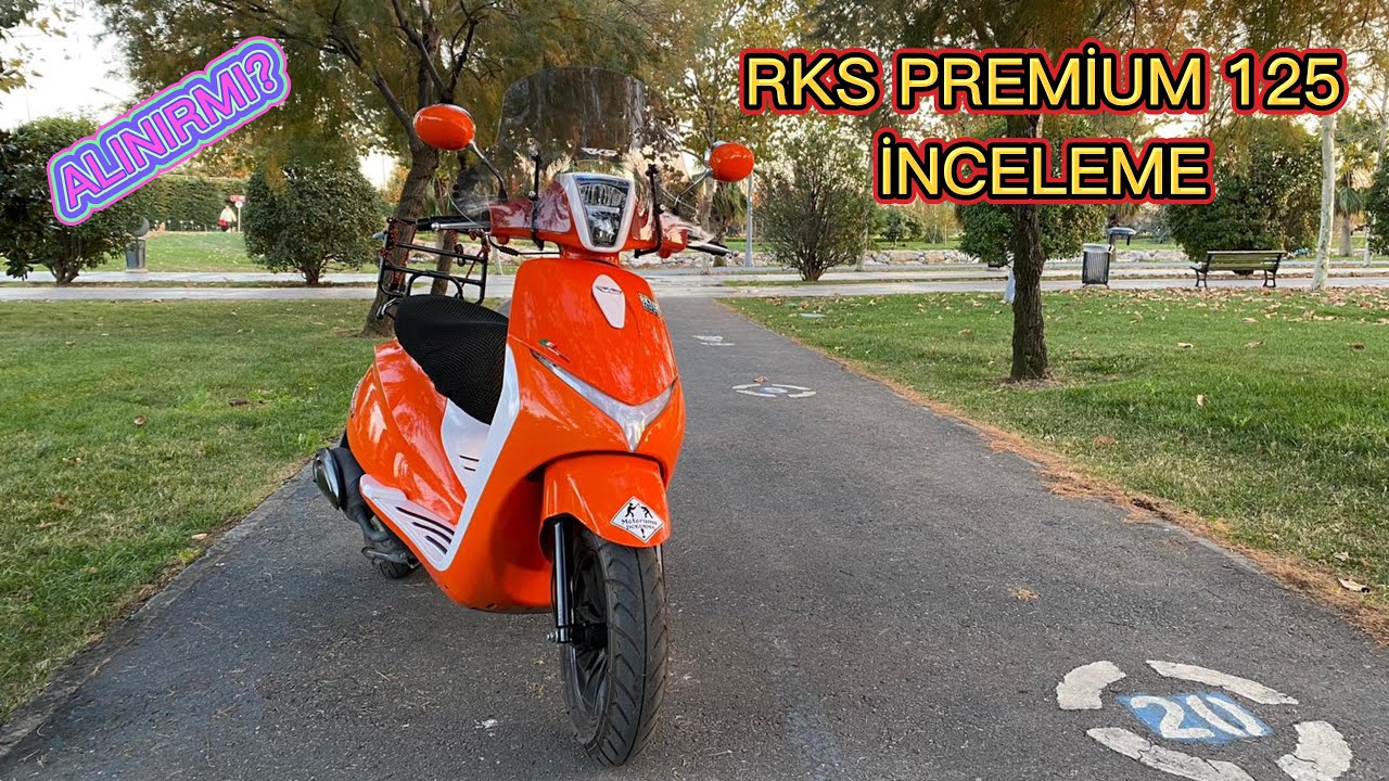 Rks premium 125 scooter inceleme O BİR PORTAKAL ! - YouTube