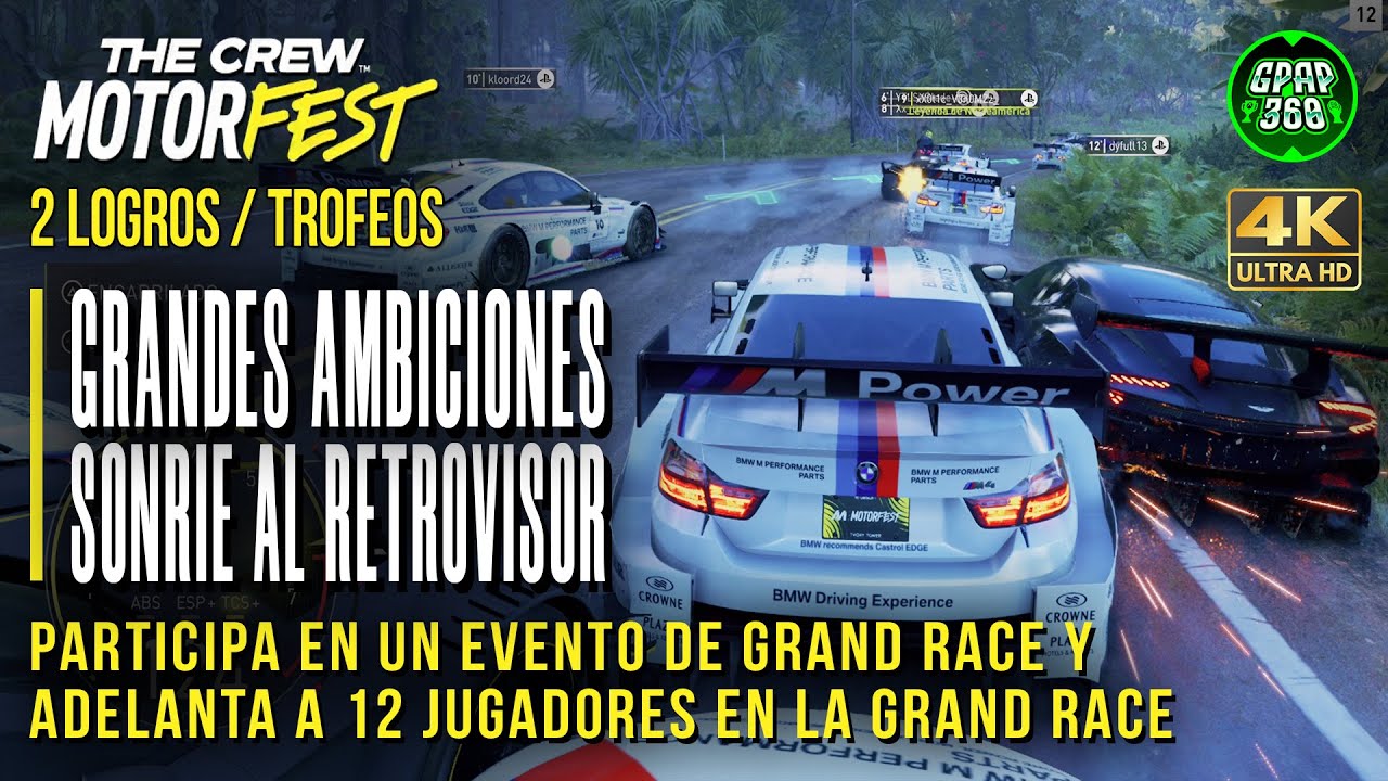 The Crew Motorfest | 2 Logros / Trofeos: Grandes ambiciones y Sonríe al ...