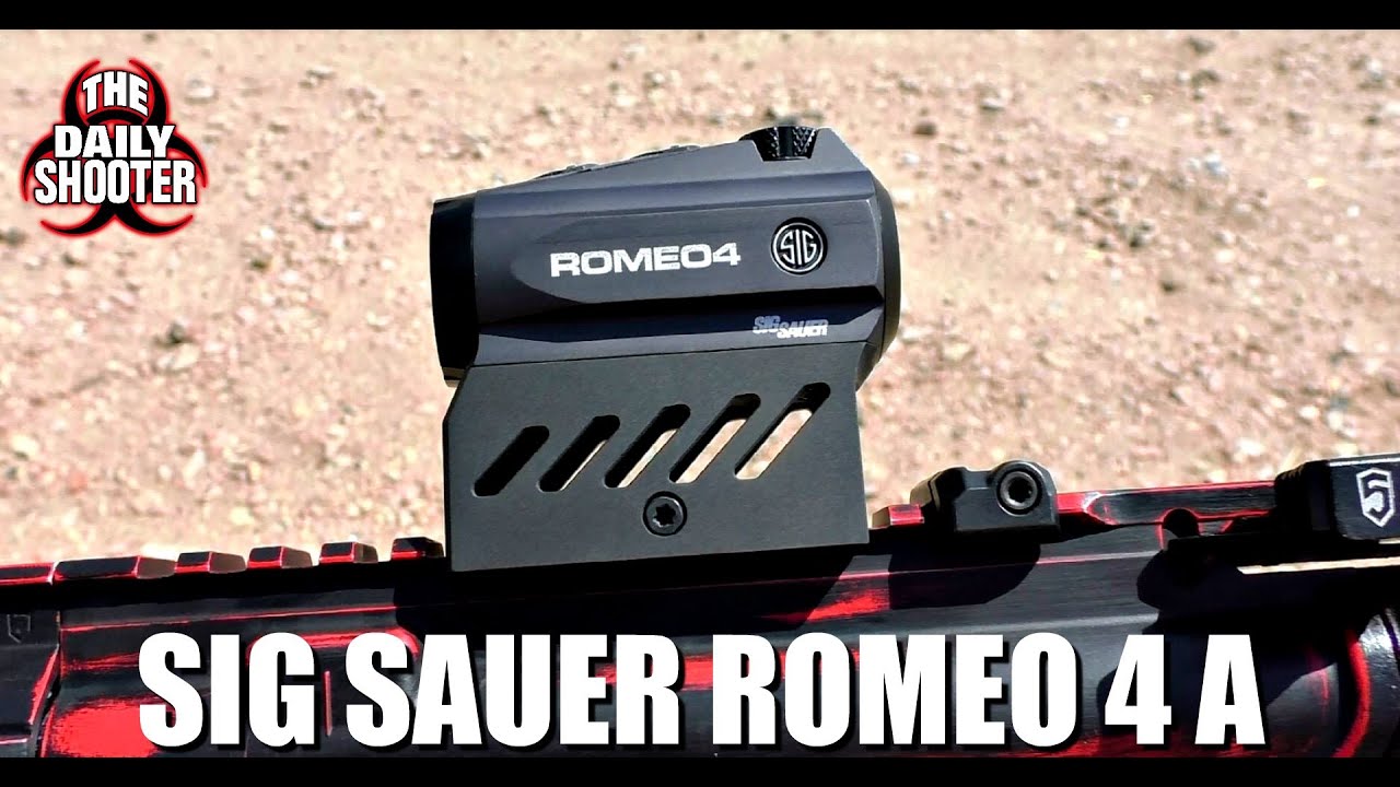 Sig Sauer Romeo 4A Red Dot Review Exceptional Quality - YouTube