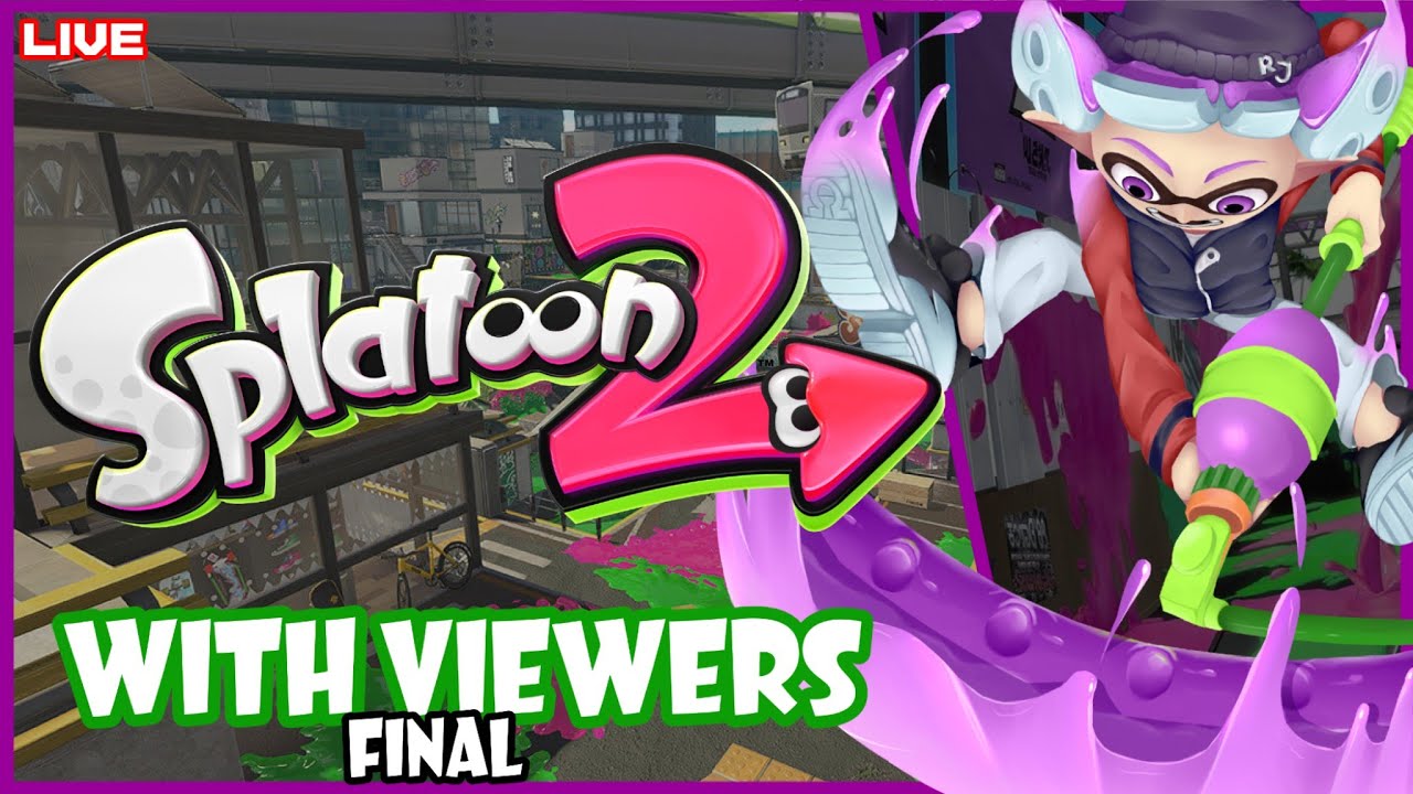 🔴 A END OF A ERA | Splatoon 2 With Viewers (Private Battles) - YouTube