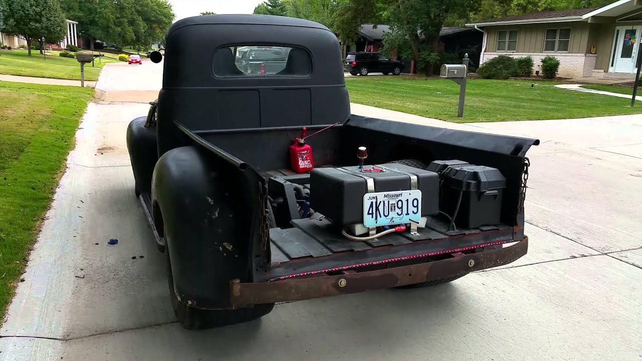46 Studebaker Big Block Chevy 462 cubic inch - YouTube