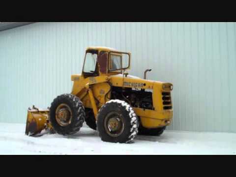 Michigan 75A Wheel Loader Hydraulics demonstration.wmv - YouTube