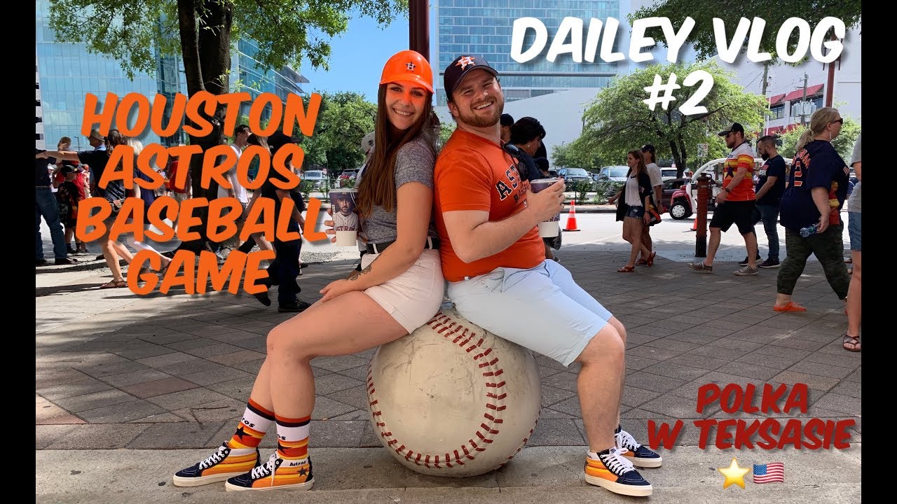 Dailey Vlog #2 - Houston Astros baseball game ⚾🇺🇸 - YouTube