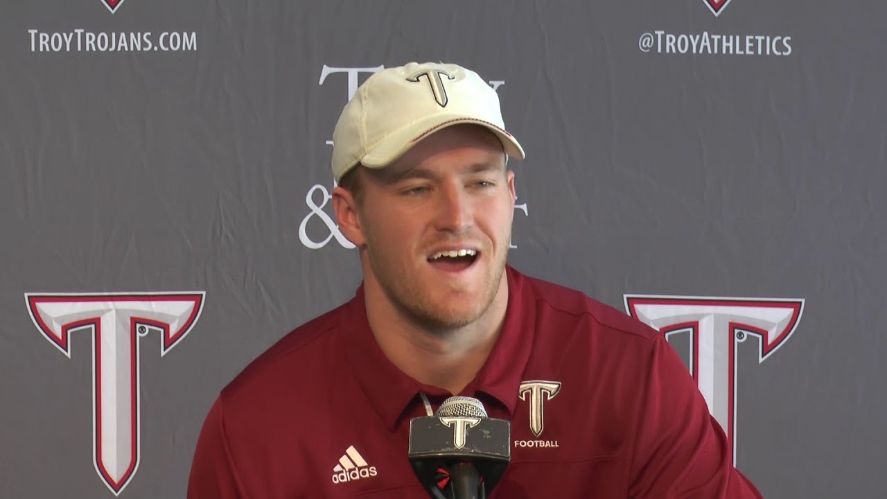 Troy Football Press Conference (Players) - South Alabama Pregame - YouTube