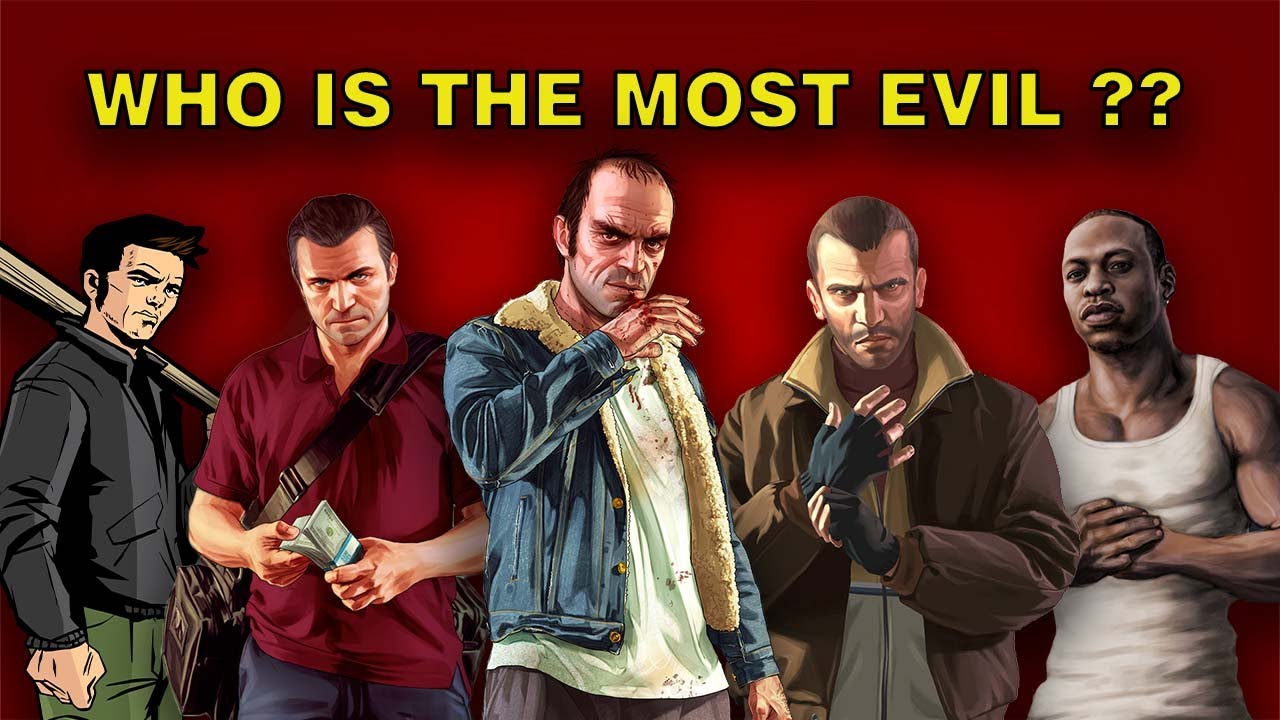 THE MOST EVIL GTA CHARACTER ?? // WHO IS THE MOST EVIL CHARACTR ?? # ...