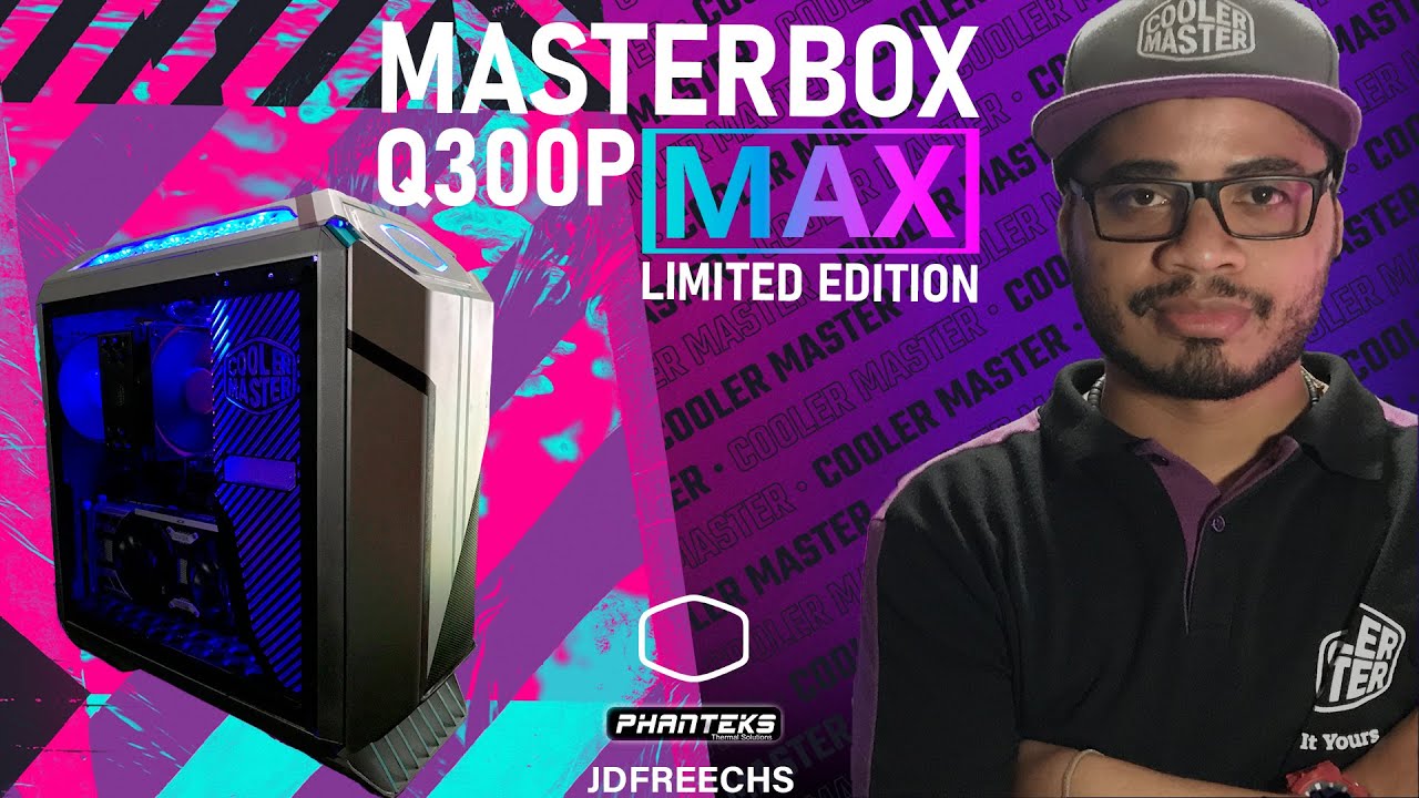 COOLER MASTER GABINETE Q300P MAX 🔥🔥 ( PERSONALIZACIÓN CASE MODDING ) 🔥🔥 ...