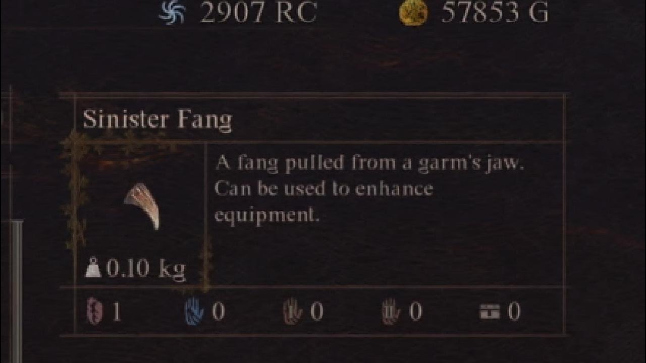 Dragon's Dogma 2 Sinister Fang Farming Location Garms Near Drabnir's ...