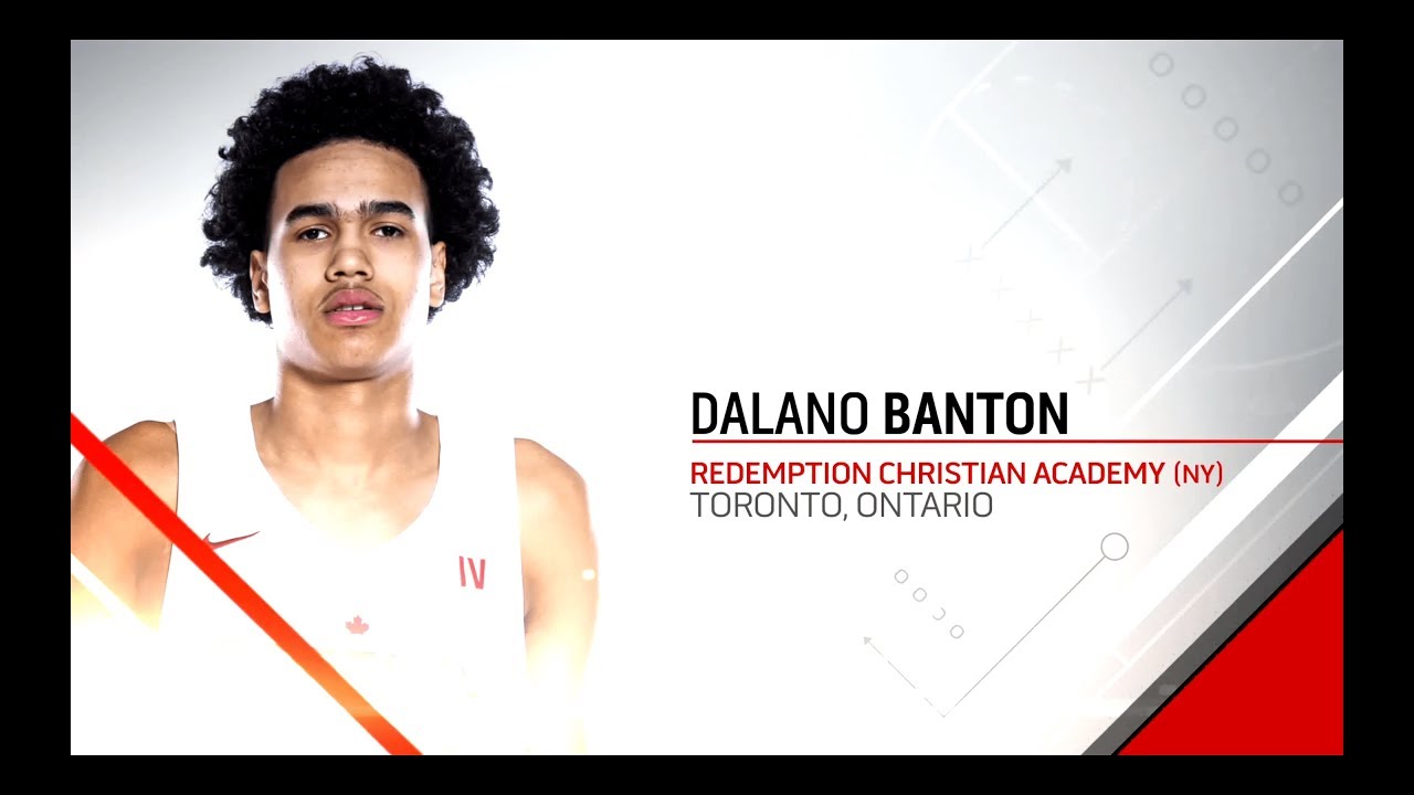 Dalano Banton Highlights at the 2018 BioSteel All Canadian Game - YouTube