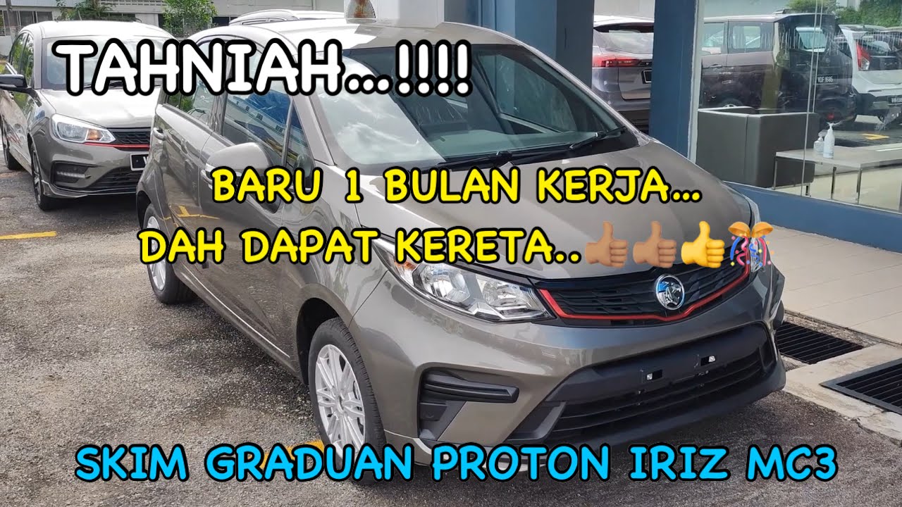 SKIM GRADUAN PROTON IRIZ STANDARD MC3 JET GREY SILVER WHITE BLUE - YouTube