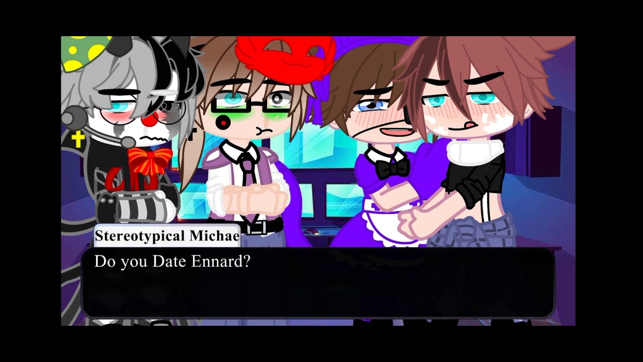 Ennard and Michael meet soft Michael and Perverted ennard - YouTube