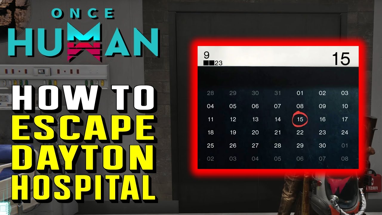 Once Human HOW TO ESCAPE DAYTON HOSPITAL - YouTube