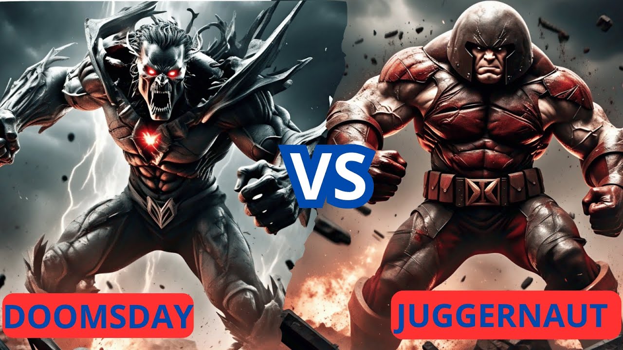 Doomsday vs Juggernaut: The Ultimate Battle of Unstoppable Power - YouTube