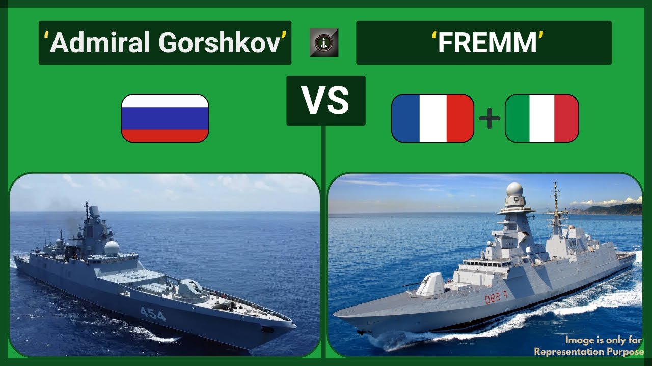 Russia's Admiral Gorshkov-Class Frigate vs France & Italy's FREMM-Class ...