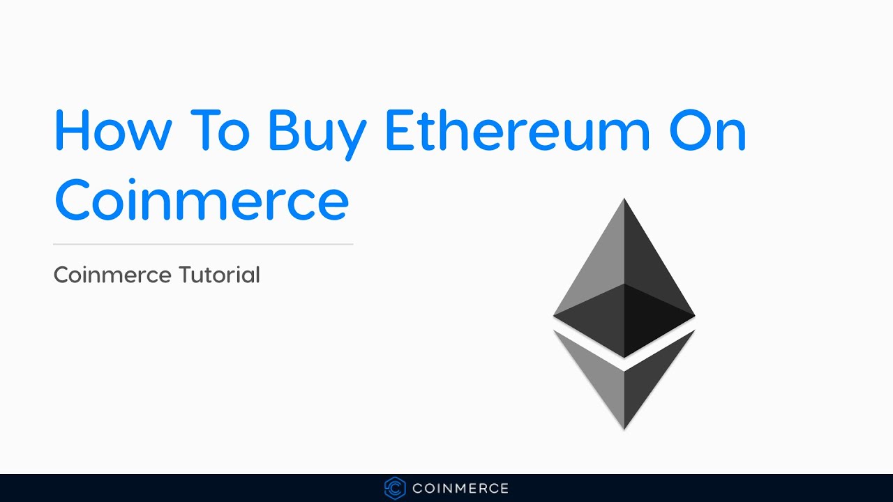 How To Buy Ethereum - YouTube