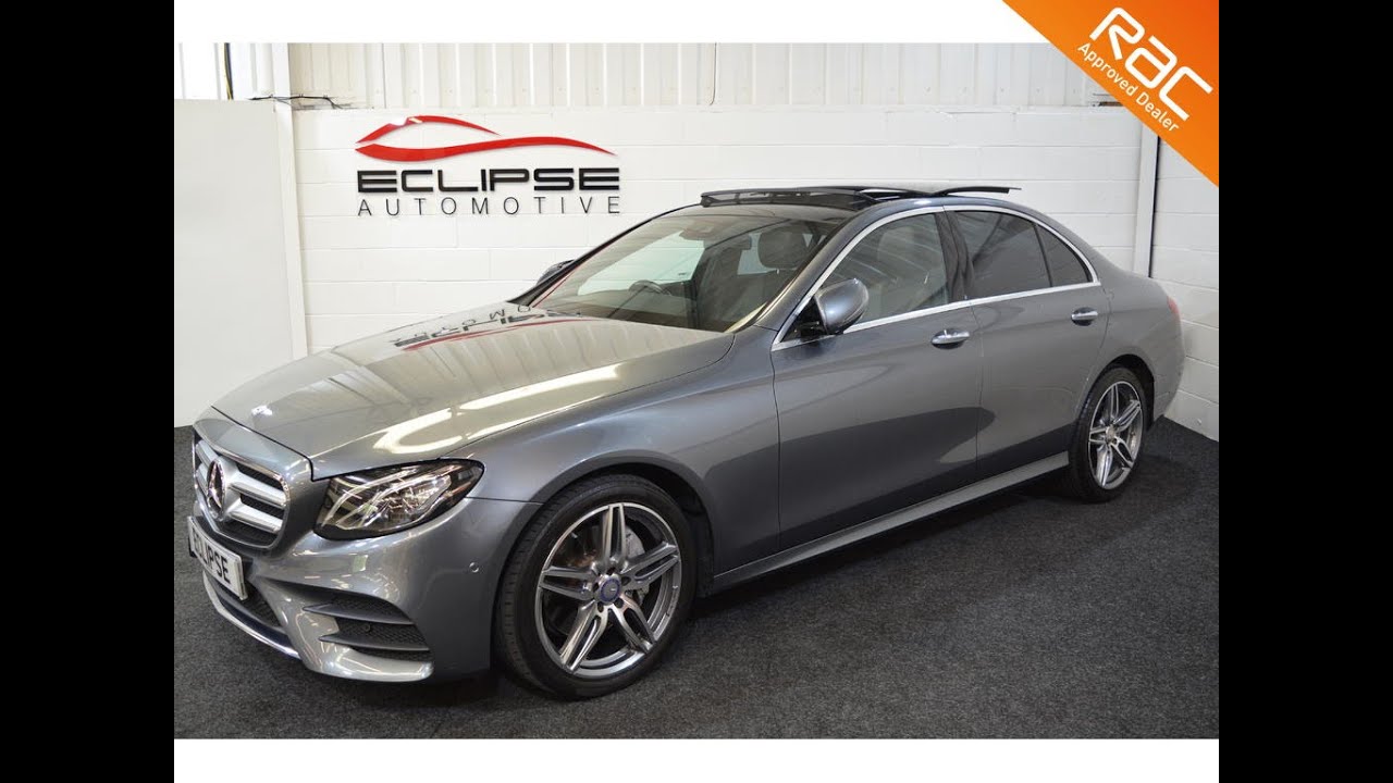 MERCEDES-BENZ E-CLASS 2.0 E 220 D AMG LINE PREMIUM 4d AUTO 192 BHP ...