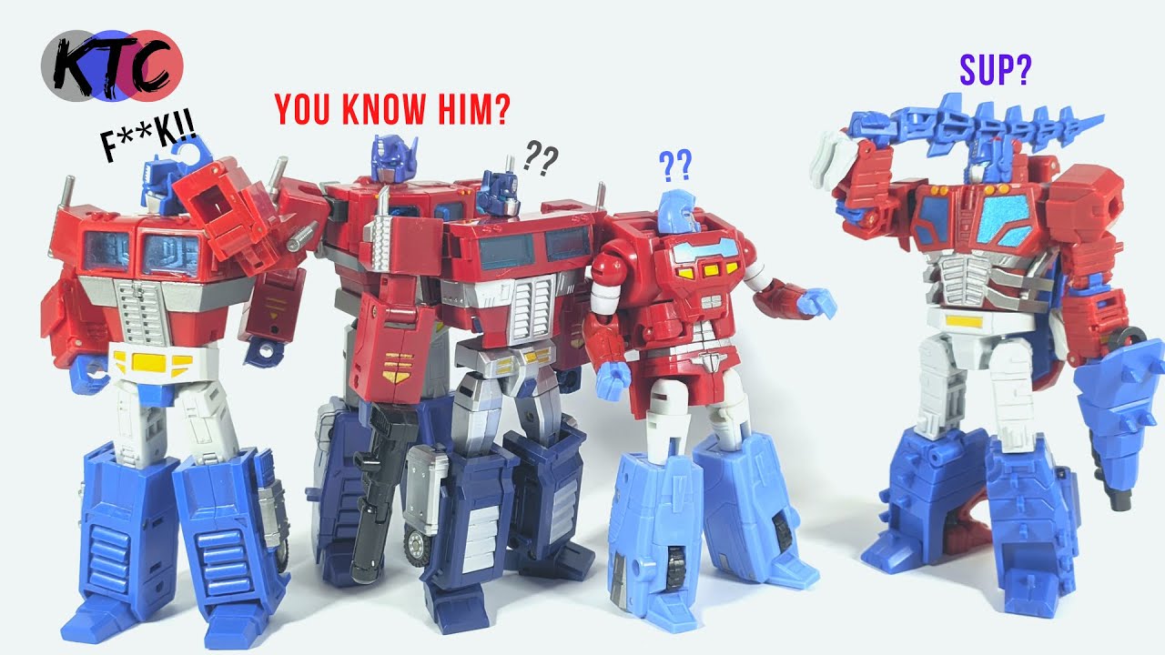 OPTIMUS PRIME Transform & Play Compilation - YouTube