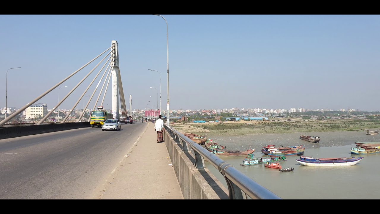 Shah Amanat Bridge (নতুন ব্রিজ) , Karnaphuli River - YouTube