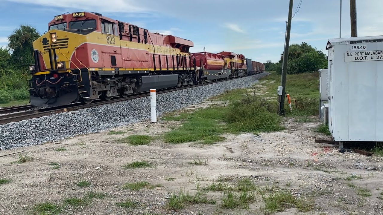 FEC TRAIN 206 @ 4:40pm 8-27-22 - YouTube