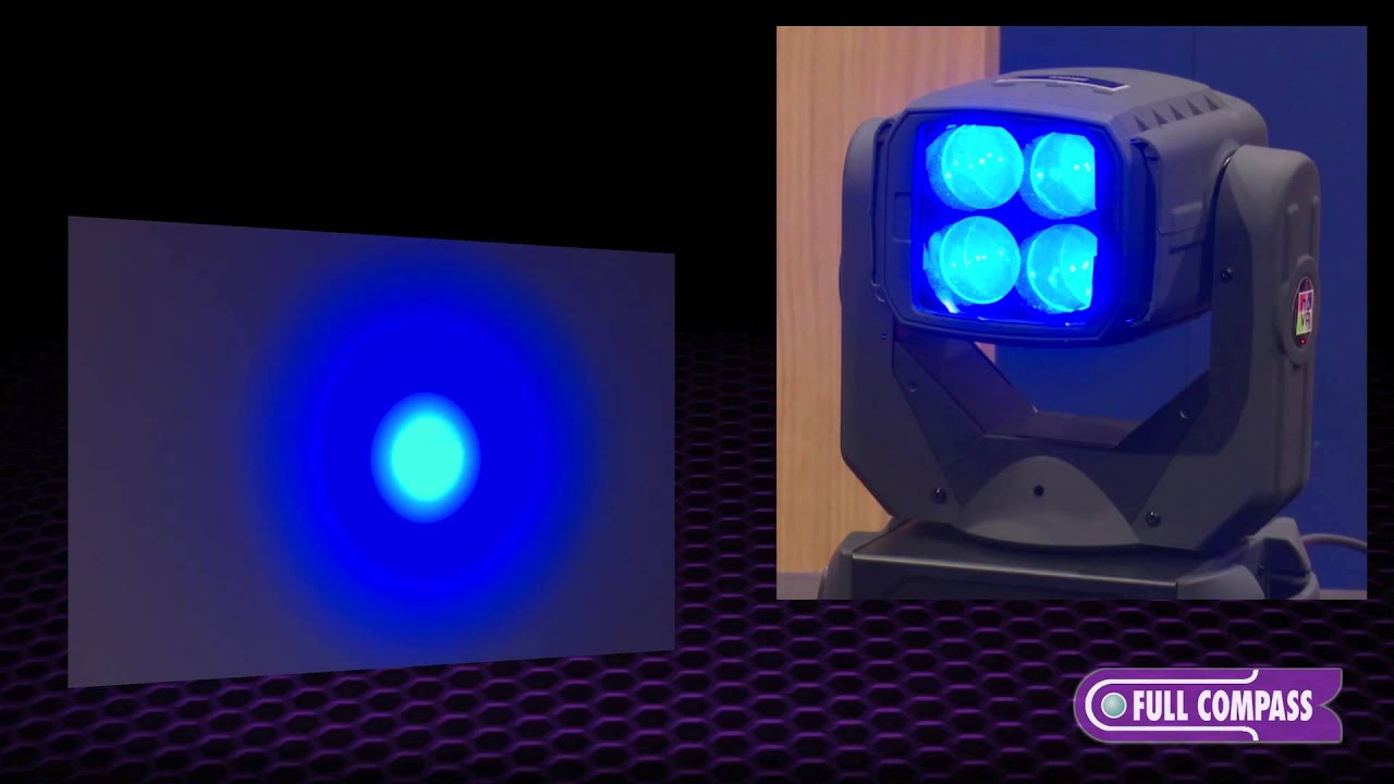 Blizzard Lighting Nova LED Moving Head Multi-Beam Fixture Overview ...