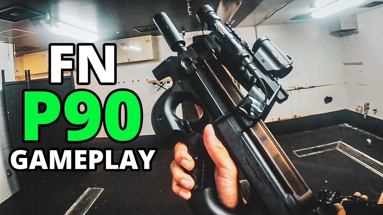 The world's best airsoft P90 in action. - YouTube