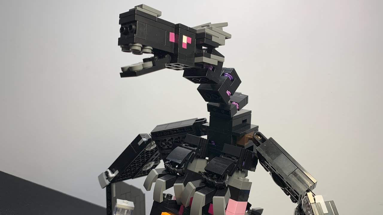 How to Build a Lego Minecraft Lightning Dragon - YouTube