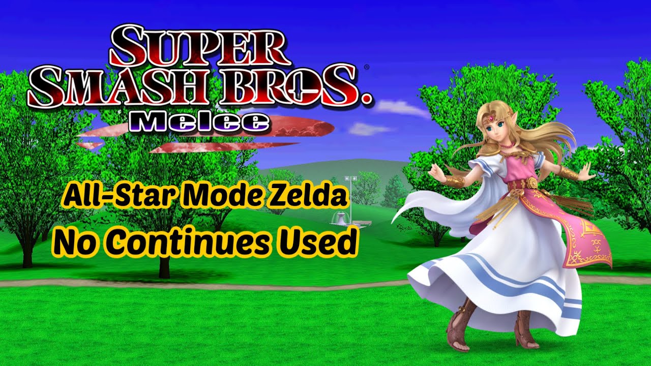 Super Smash Bros. Melee All-Star Mode on Normal with Zelda (No ...
