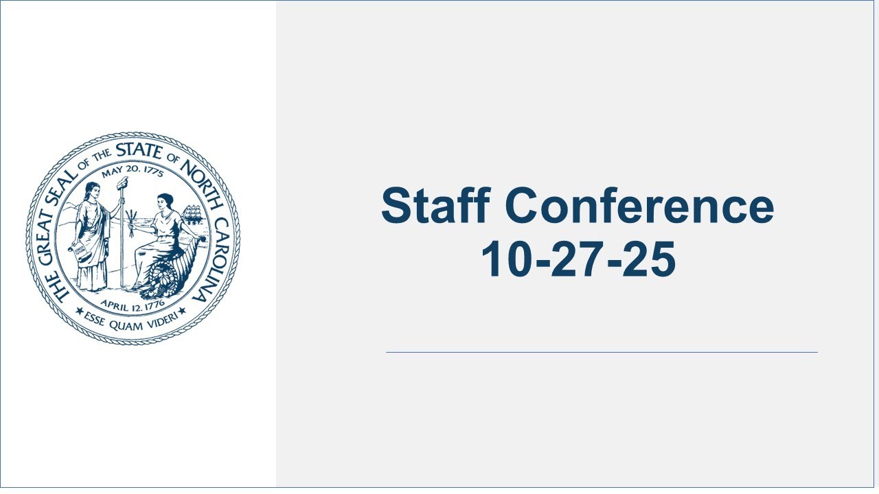 Staff Conference - 10/27/2025 - YouTube