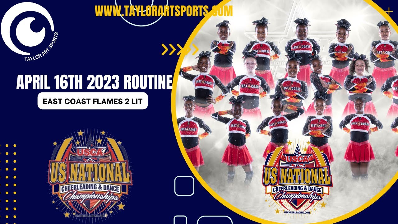 US National Cheer & Dance Championship - East Coast Flames 2 Lit ...