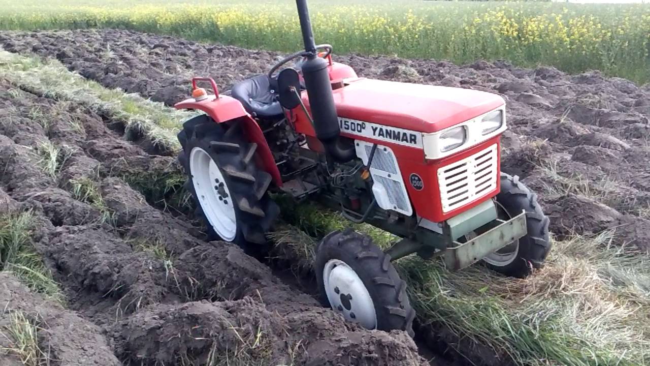 Automatycznie sterowany yanmar 1500d orze jak może - YouTube