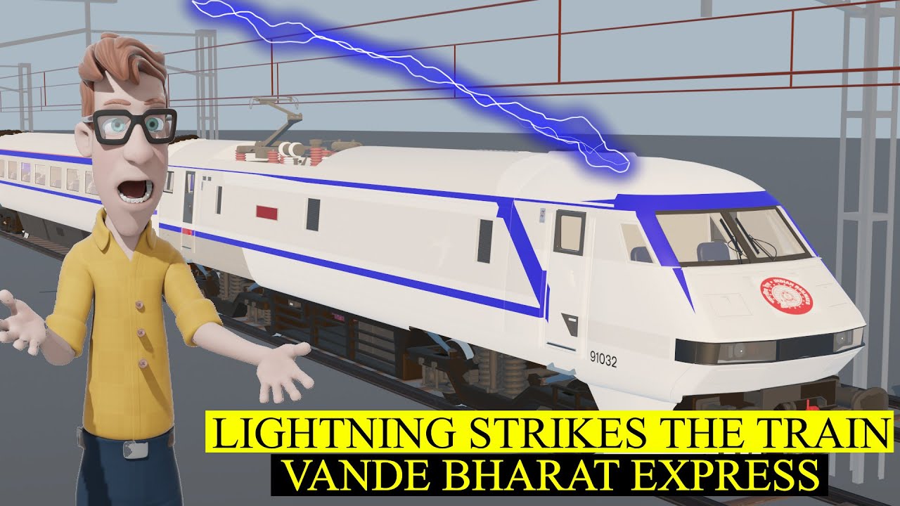 Lightning strikes the train, Howrah-Puri Vande Bharat Train Accident ...