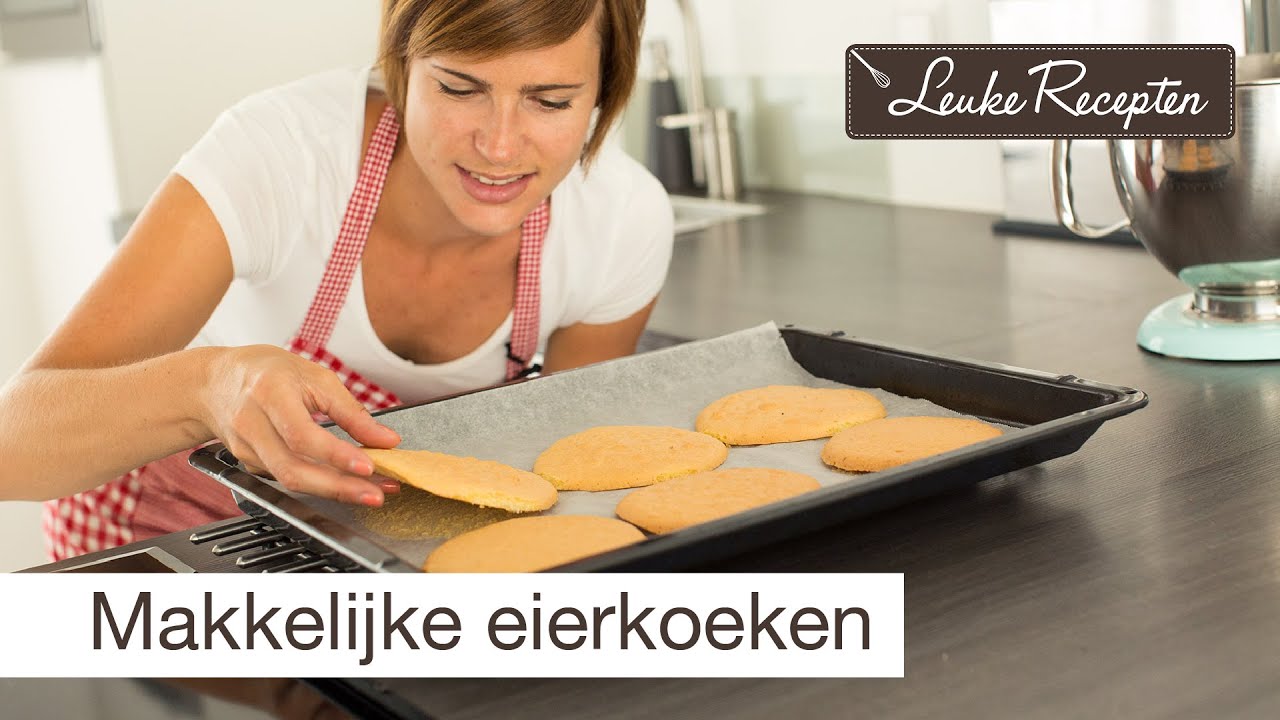 Makkelijke eierkoeken 💛 | LeukeRecepten.nl - YouTube