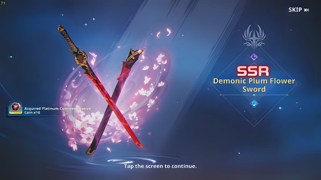 SOLO LEVELING ARISE - Iseng Mencoba Weapon Demonic Plum Flower Sword di ...