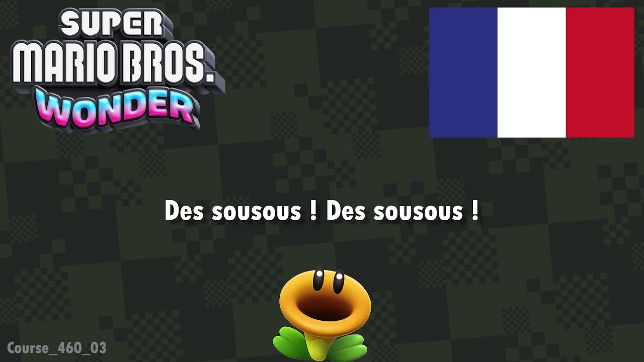 Super Mario Bros. Wonder : Comparaison - Doublage Français et Québécois ...
